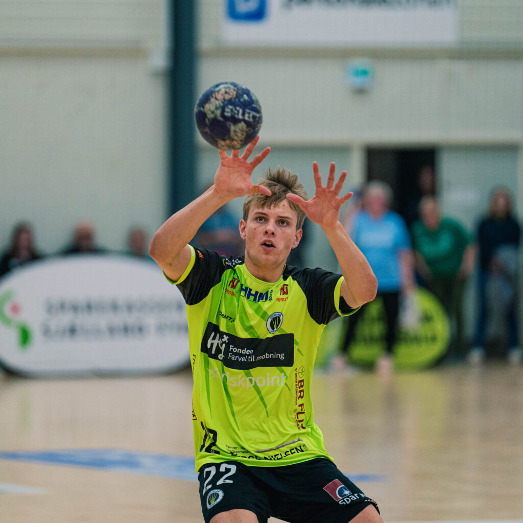 Jacob Bro tilbage i lysegrønt - Nordsjaelland Haandbold